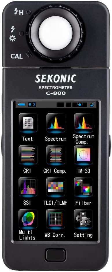 Sekonic C-800 SpectroMaster Color Meter - Professional Color ...